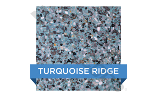POOL360 | 80 lb CrystalStones Smooth Slate Turquoise Ridge
