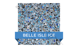 POOL360 | 80 lb CrystalStones Smooth Ice Slate Belle Isle