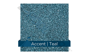 POOL360 | 50 lb Teal Accent Stone AquaGem Pool Finish