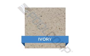 POOL360 | Krystalkrete 80 lbs Quartz Pool Finish Ivory Base Color