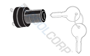 POOL360 | UNCOM 5B402 ON/OFF KEYSWITCH