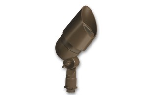 POOL360 | Bronze Aluminum Mini Bullet Light Fixture with MR-16 Socket ...