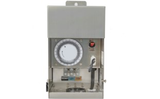 POOL360 | Stainless Steel Circuit Transformer with Timer 75W 12/15V