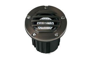 POOL360 | Brass Gun Metal Adjustable Louvered Well Light