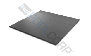 POOL360 | 32" x 48" x 2" Gray Spa Pad