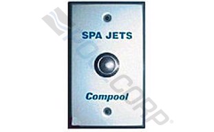 POOL360 | Single Gang Plate Wall Mount Spa Jet Switch For ComPool Pool ...