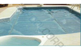 POOL360 | BLUE 3YR 18x36 RECT SOLAR COVER 3YR