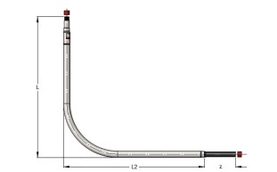POOL360 | 2" Prebent Anodeless Service Riser: PE2708, MPT x IPS, DR11