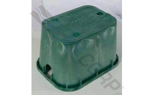 POOL360 | 24" x 13" Green Super Jumbo Box with Hex Bolt Fastener and Lid