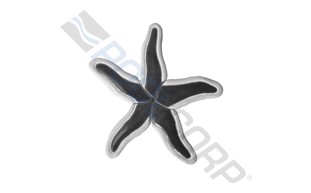 POOL360 | 7" x 6" Blue Starfish Mosaic Pool Tile