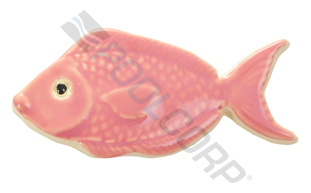 POOL360 | 4" x 2" Pink Fish Pool Tile