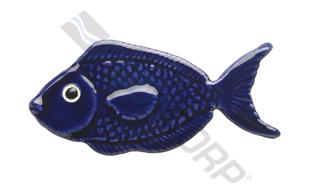 POOL360 | 4" x 2" Royal Blue Fish Pool Tile