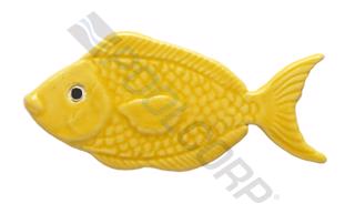 POOL360 | 4" x 2" Yellow Fish Pool Tile