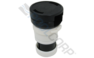 POOL360 | Jet Black Threaded Cleaning Head Only For Caretaker Cleaning Heads