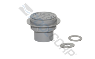 POOL360 | 1-1/2" Light Gray TC3 Flush Mount Return Fitting