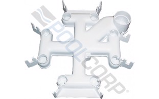 POOL360 | White DE Top Manifold FNS® Style