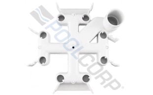 POOL360 | White DE Top Manifold J-Style