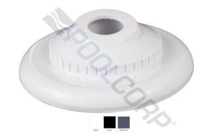 POOL360 | 1.5" White Insider Directional Flow Outlet with Flange