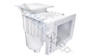 POOL360 | White In-Ground Vinyl Liner Skimmer with Round Lid