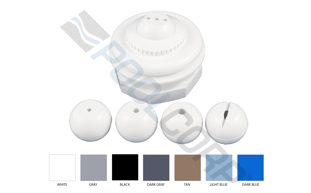 POOL360 | Dark Blue Multi-Nozzle Vinyl Liner Wall Jet Kit