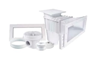 POOL360 | White In-Ground Vinyl Skimmer Builder Pack