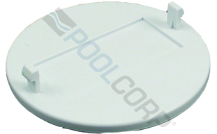POOL360 | White Textured Blank Insert for Round and Square Skimmer Covers