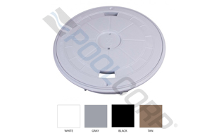 POOL360 | Skimmer Cover and Collar (Round) Wh