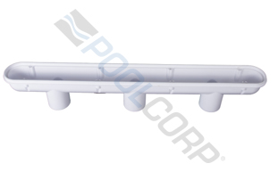 POOL360 | 32" White Channel Main Drain Body