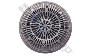 POOL360 | Gnt Pool Main Drain Frame;Lid(AV)DkGr