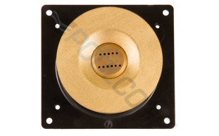 POOL360 | Brass Round Face Adjustable Deck Fountain without Flange