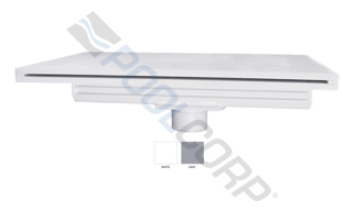 POOL360 | Natural Wonders® 12" Gray Waterfall with Bottom Port and 6" Lip