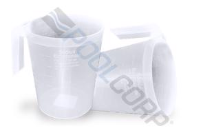 POOL360 | 6 Cup Clear Smart Scoop Measuring Tool