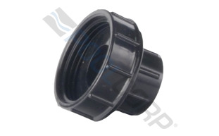 horizon | 1" Black Slip Pump Union for Drain Assembly