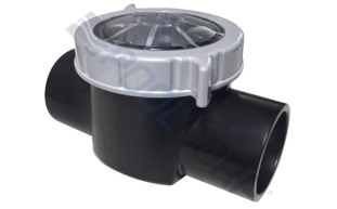 POOL360 | 1-1/2" Socket x 2" Spigot Black HydroSeal™ Serviceable Check Valve