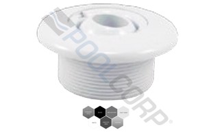 POOL360 | 1-1/2" MPT Gray Directional Wall Fitting