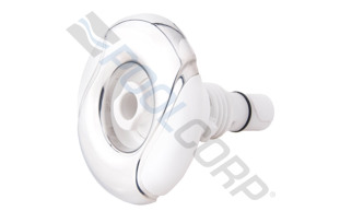 POOL360 | 2" Stainless Steel/White Spa Master™ Roto Jet Internal