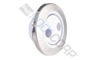 POOL360 | Spa Master White 1.5" Internal Pulsator Therapy Jet