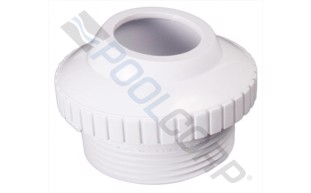 POOL360 | 1.5" White MIP Directional Flow 1" MPT Hydrostream Eyeball Fitting