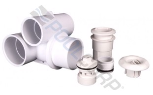 POOL360 | 2" Spa Master™ Gunite Mini Spa Jet Assembly