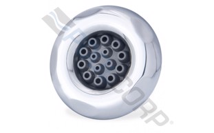 POOL360 | 3-3/8" Textured/Dark Gray Typhoon Massage Jet Internals