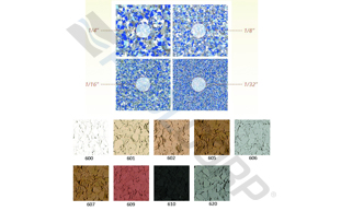 POOL360 | 55 lb Bag 1/4" Terracotta 609 Color Chips