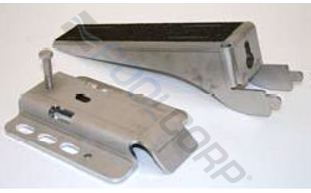 POOL360 | Lid bracket adj. arm 13 in Walk-on & base SS