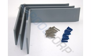 POOL360 | 3/Set Lid Bracket Ug 90^ Std 10"