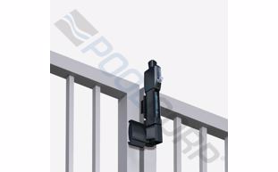 POOL360 | BLACK MAGNA LATCH SERIES-3 TOP PULL W/ ALARM