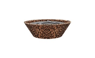 POOL360 | Design Cast 36" Round Copper Fire Bowl - Hammered Oil Rubbed