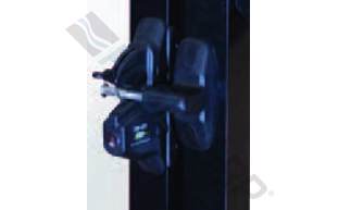 POOL360 | Regis Aluminum Fence Black Lokk Latch Magnetic with Screws