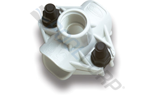 POOL360 | 1" POLYX.5" FPT SADDLE TEE