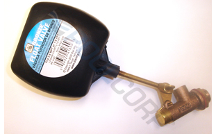 POOL360 | HEAVY DUTY BRASS .375" MPT FLOAT VALVE W/3" ARM