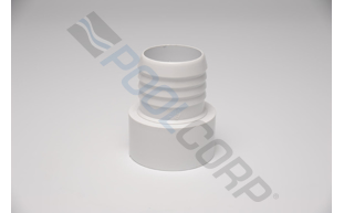 POOL360 | 1.5" White SCH 40 PVC Insert Fitting Adapter Insert x Slip