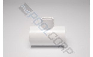 POOL360 | 4" x 4" x 2" Slip SCH 40 PVC Reducing Tee